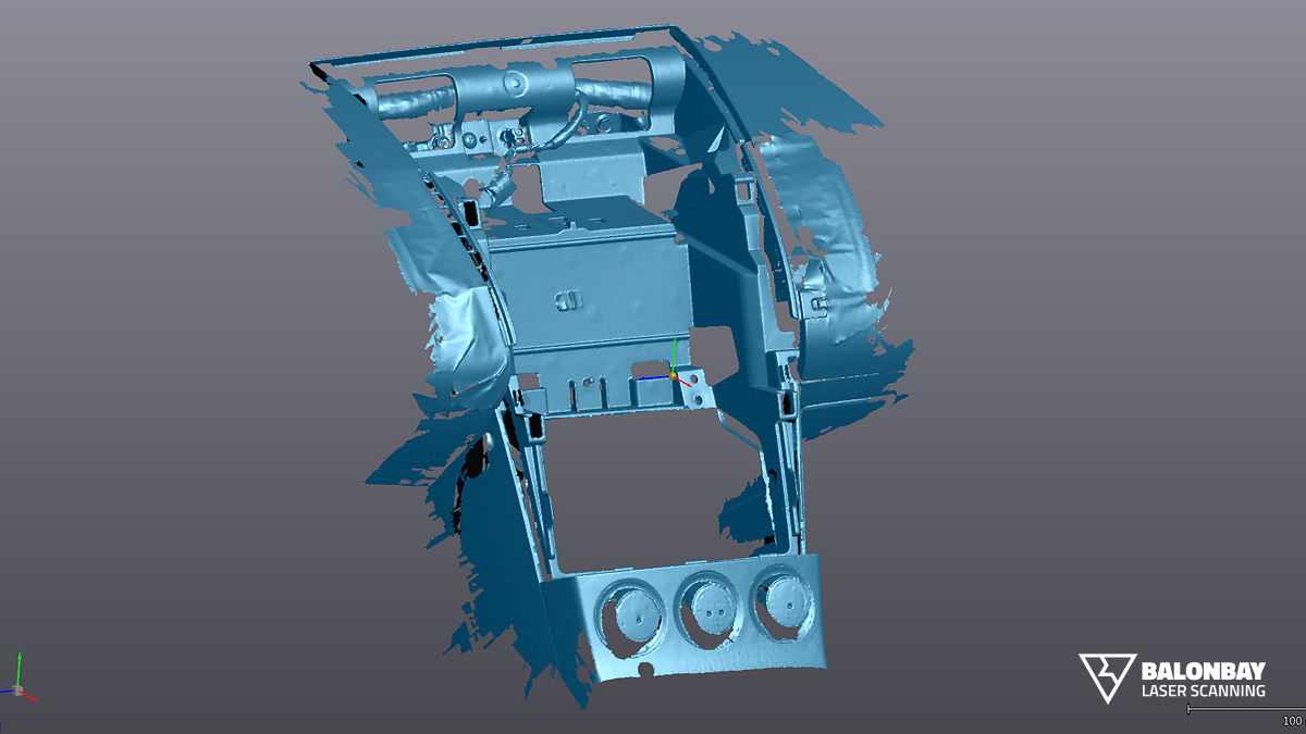 Nissan 350Z Interior Dashboard Scanning | Balonbay 3D Laser Scanning