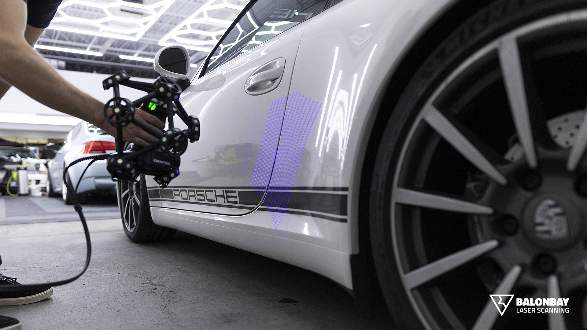 Scanning 2016 Porsche 911 Carrera Cabriolet 991 | Balonbay 3D Laser ...