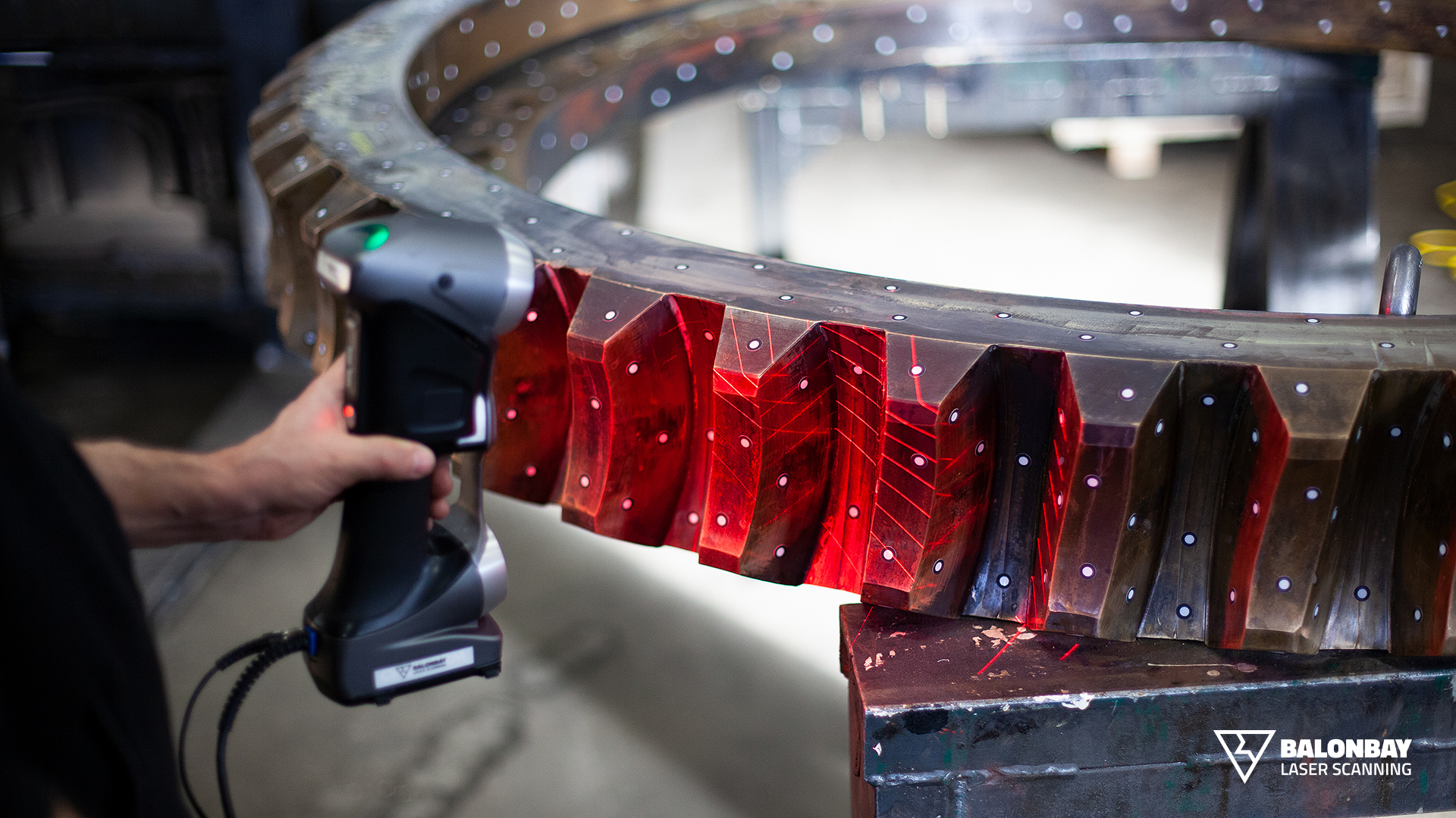 Laser Scanning Globoid Worm Gear | Balonbay 3D Laser Scanning