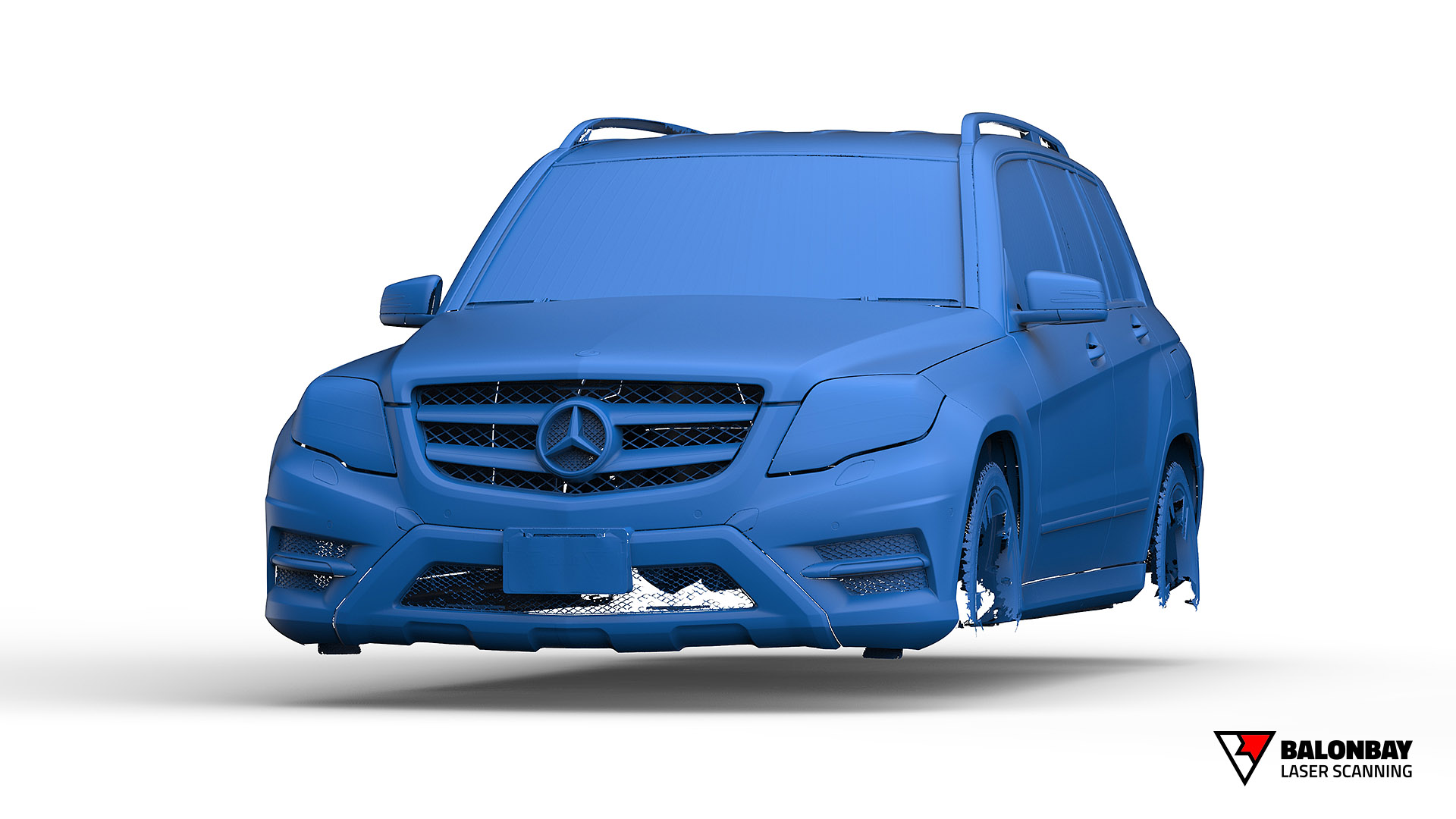 Laser Scanning Mercedes-Benz GLK 350 | Balonbay 3D Laser Scanning