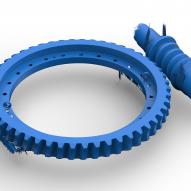 Laser Scanning Globoid Worm Gear | Balonbay 3D Laser Scanning